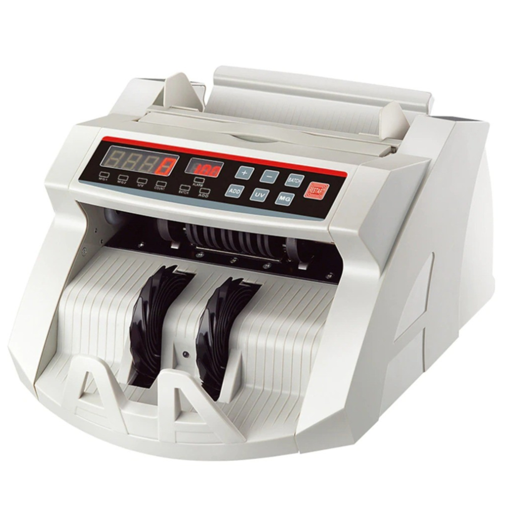 Bill Counter Machine 2108 with UV/MG Counterfeit Detection, High-Speed ...