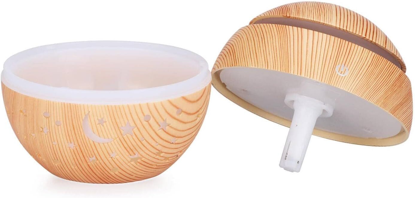 200ml Small Mushroom Humidifier Essential Oil Diffuser For Bedroom ...