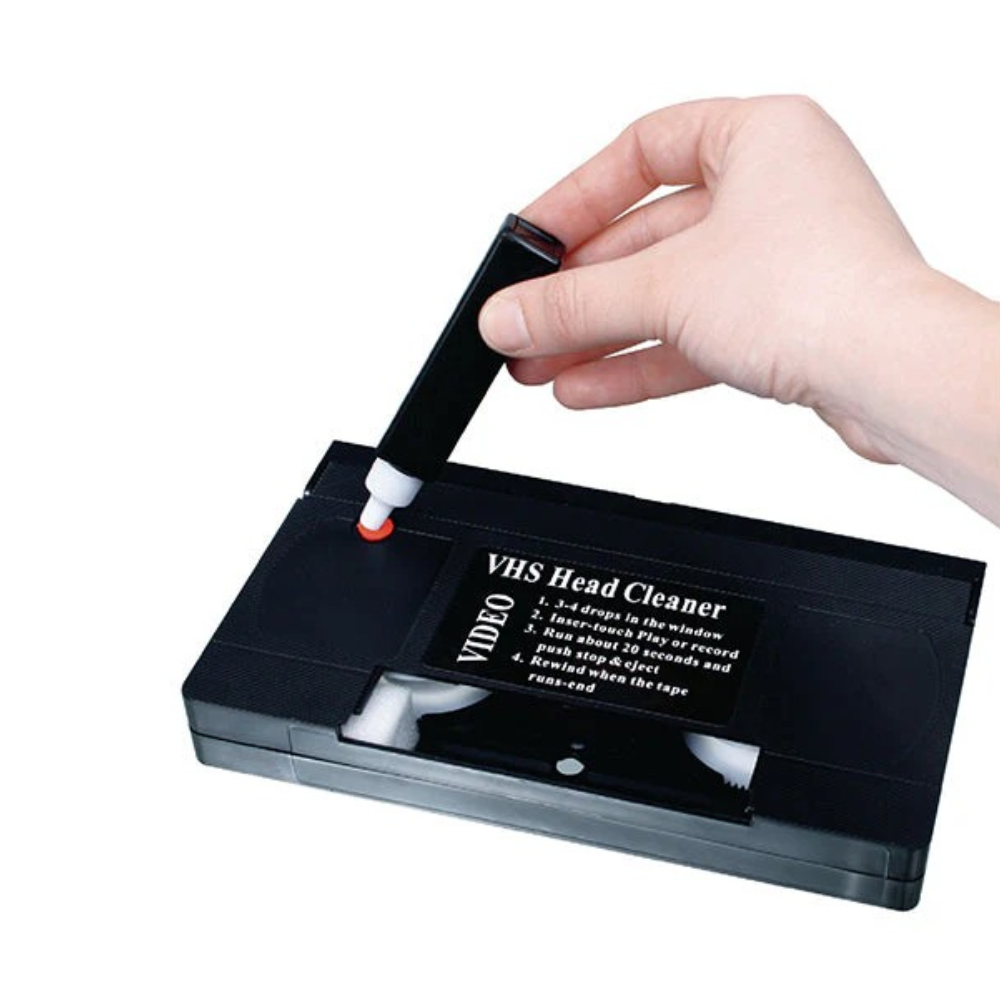 Halloa HL201 VHS Video Head Cleaner Wet Type | Non-Abrasive VCR Head ...
