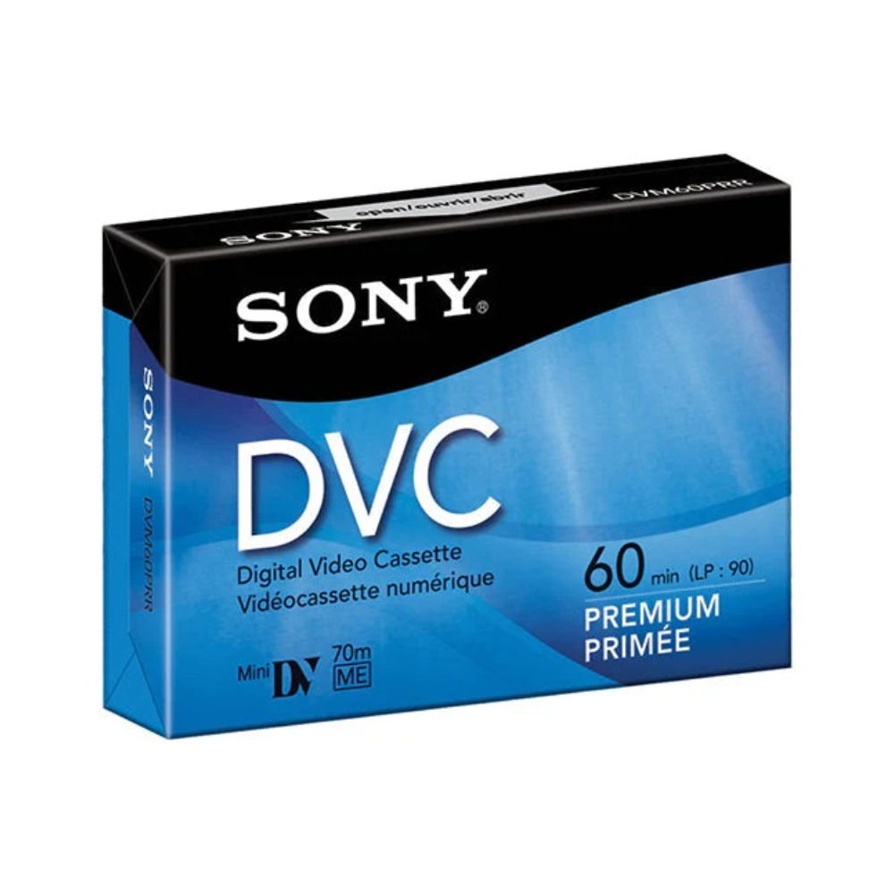 Sony Mini DV Video Cassette Premium Quality 60 Minutes | High ...